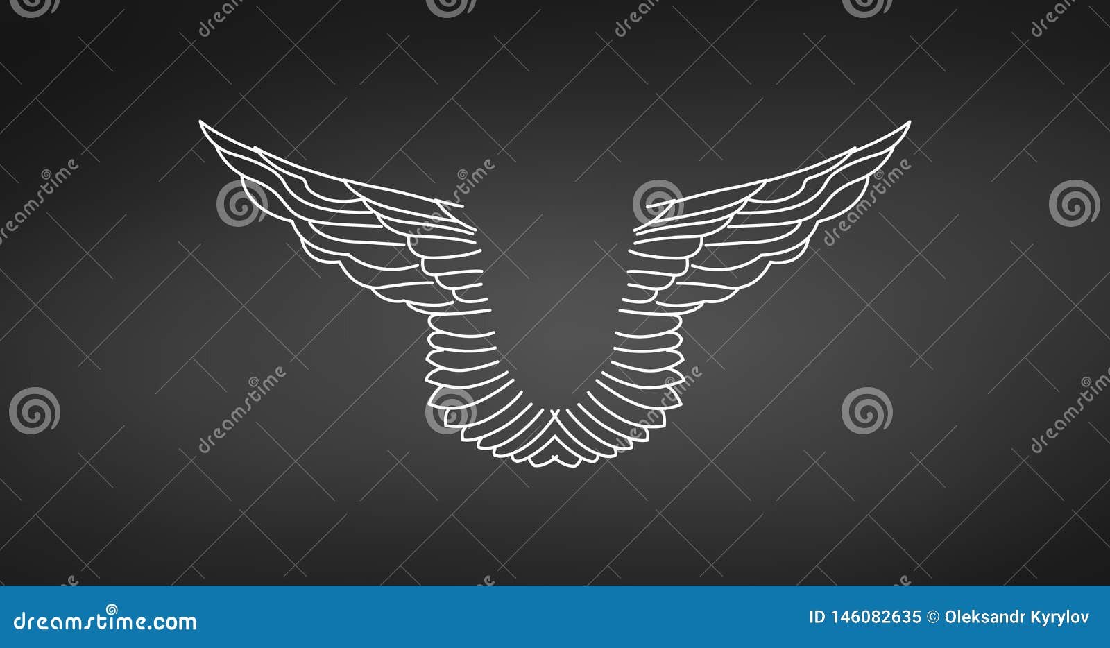 Linear Angel Icon From Emotions Outline Collection. Thin Line Angel ...