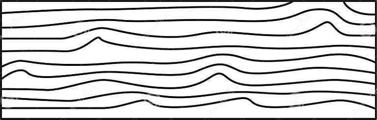 Abstract Lined Rectangle Shape Stock Illustration - Illustration of ...