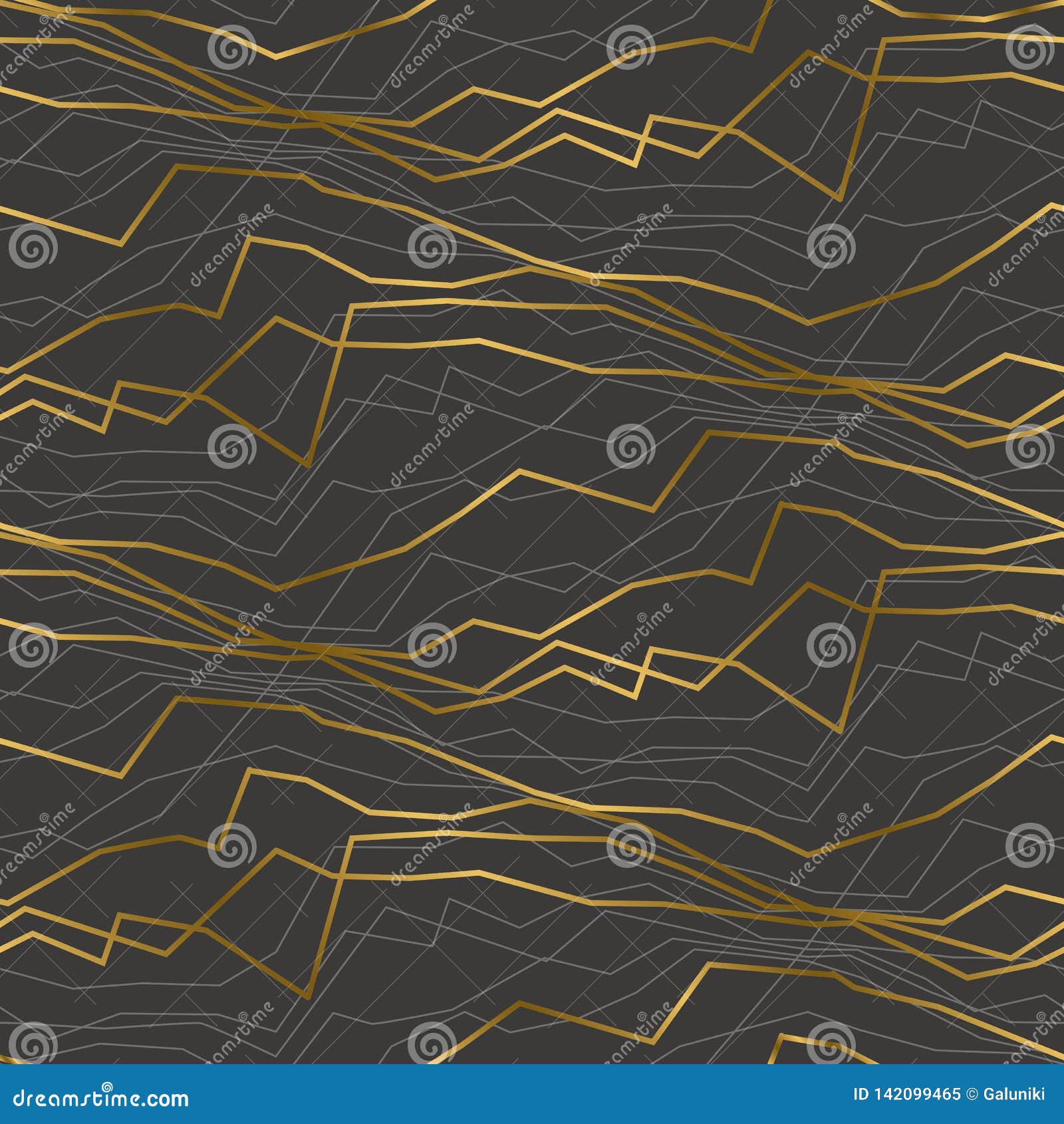 Abstract Lines and Angles Seamless Pattern Stock Vector - Illustration ...