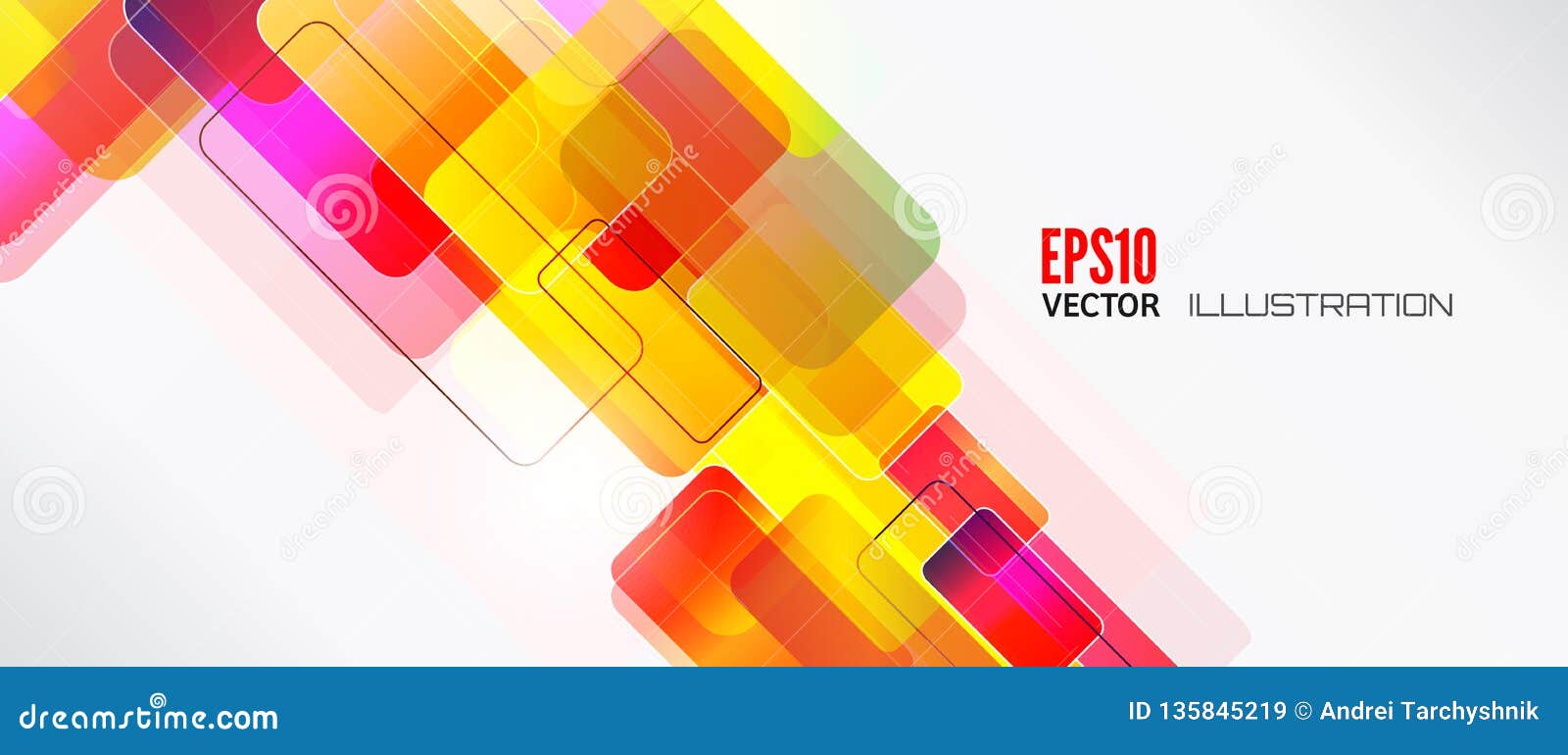 Abstract Lines Background with Colored Elements. Banner. Lines, Wave ...