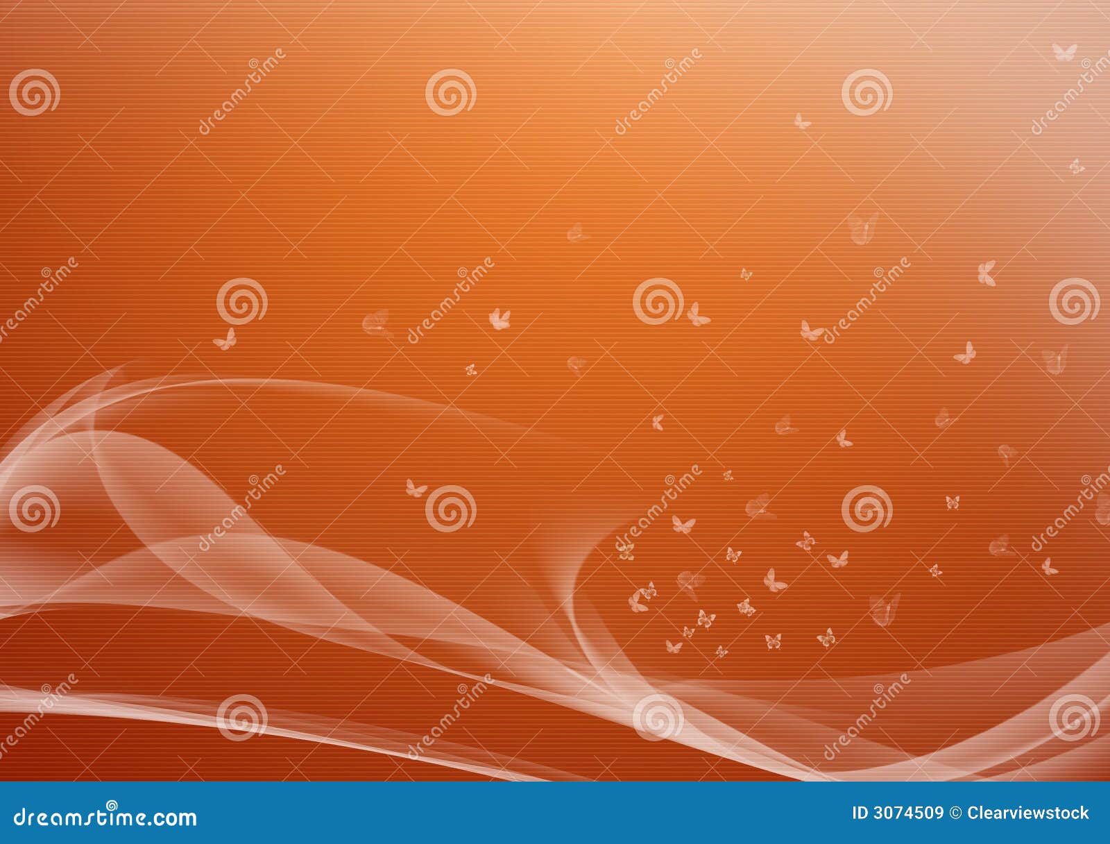 Abstract Lines and Butterflies Stock Illustration - Illustration of ...