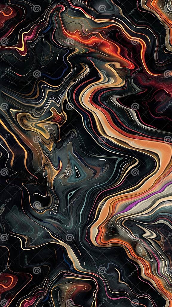 Abstract Lines and Colors Creating a Captivating Backdrop Stock ...