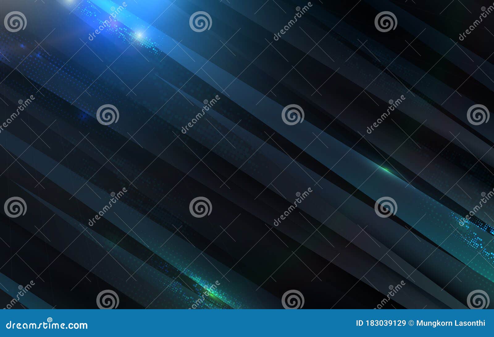 Abstract Lines Composition and Technology Hi-tech Digital Background ...