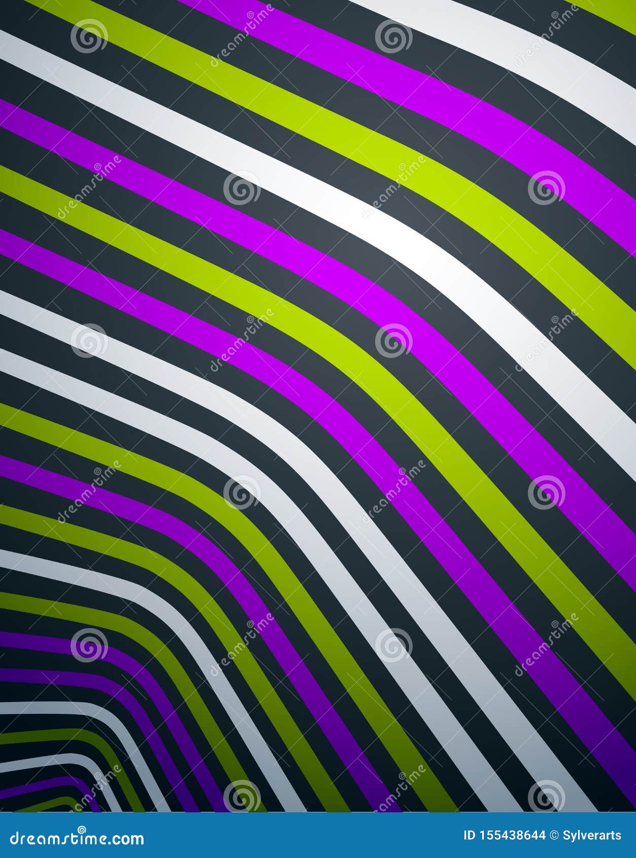 Abstract Lines in 3D Dimensional Perspective Abstract Vector Background ...