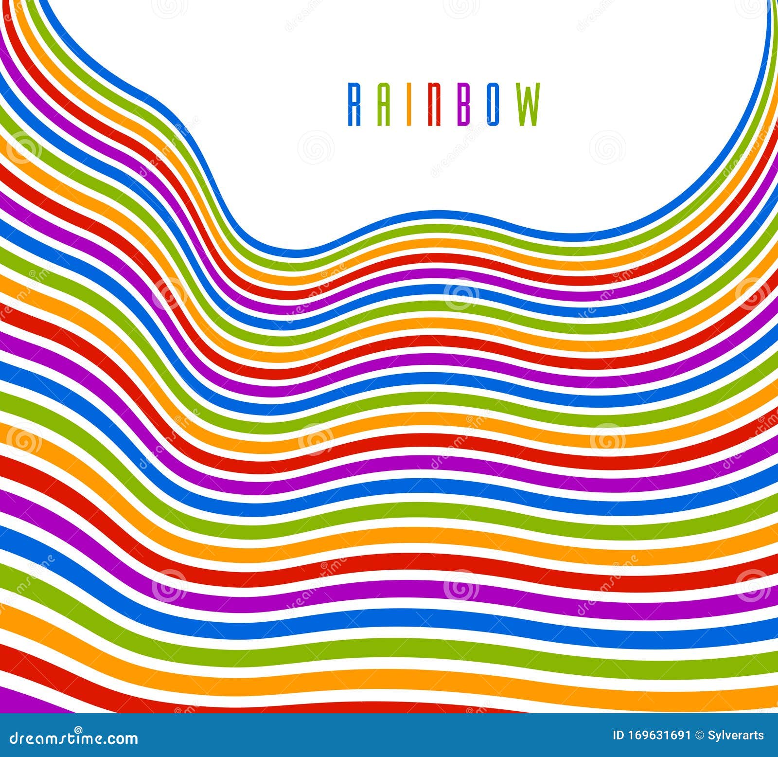 Abstract Lines in 3D Dimensional Perspective Abstract Vector Background ...