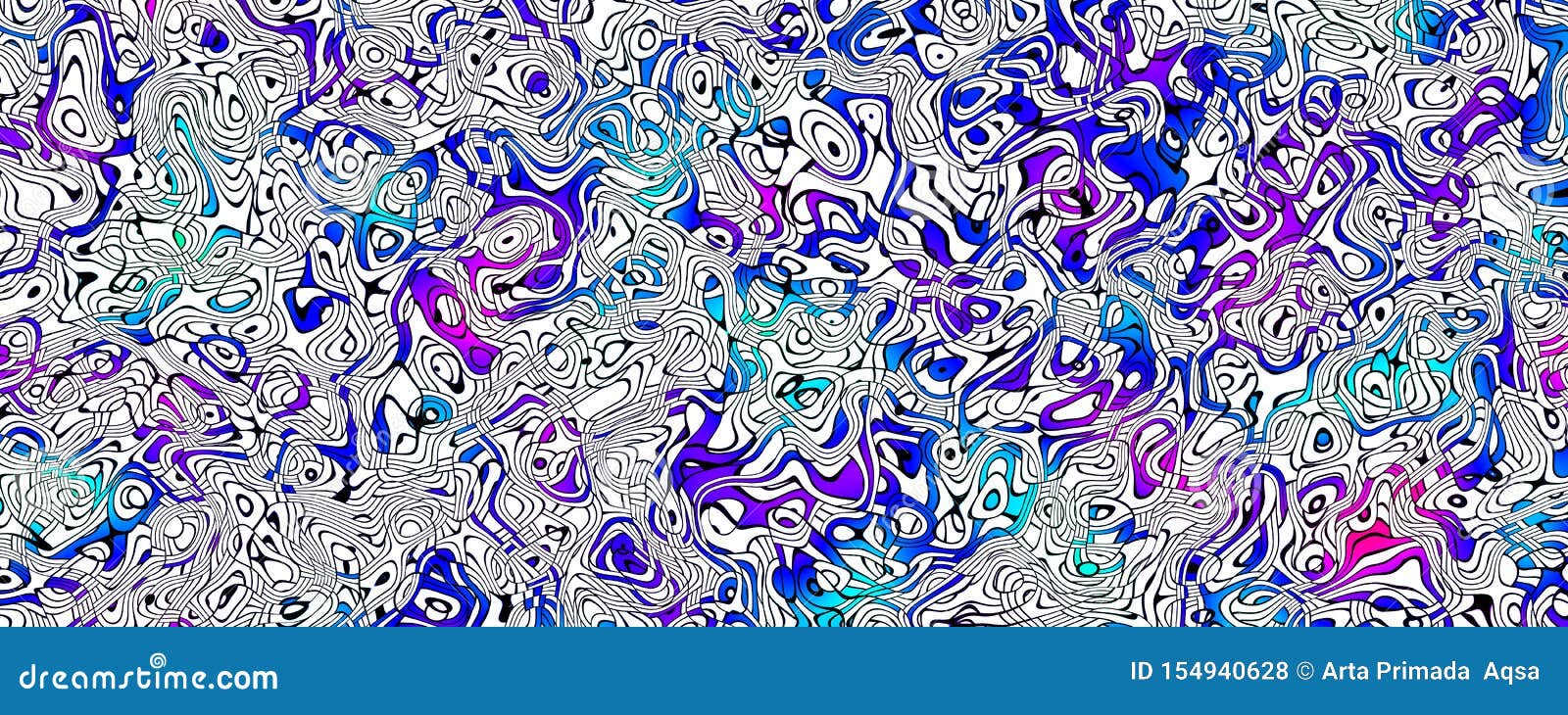 Abstract Lines Drawing Background Stock Illustration - Illustration of ...