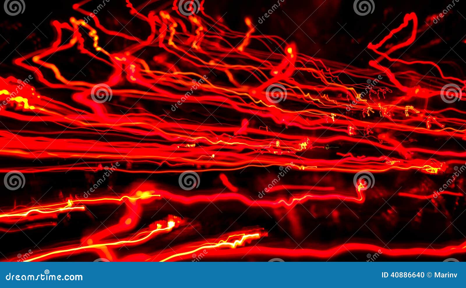 Abstract Lines of Fire Forming Various Shapes Stock Photo - Image of ...