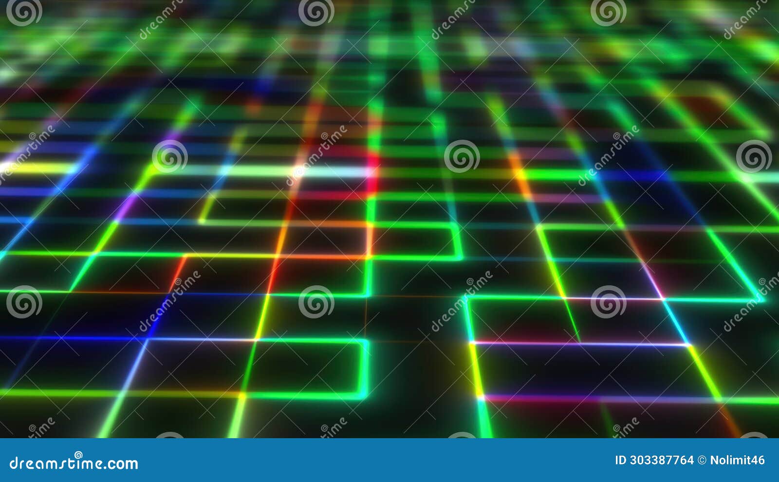 Abstract Lines Form Squares Stock Illustration - Illustration of ...
