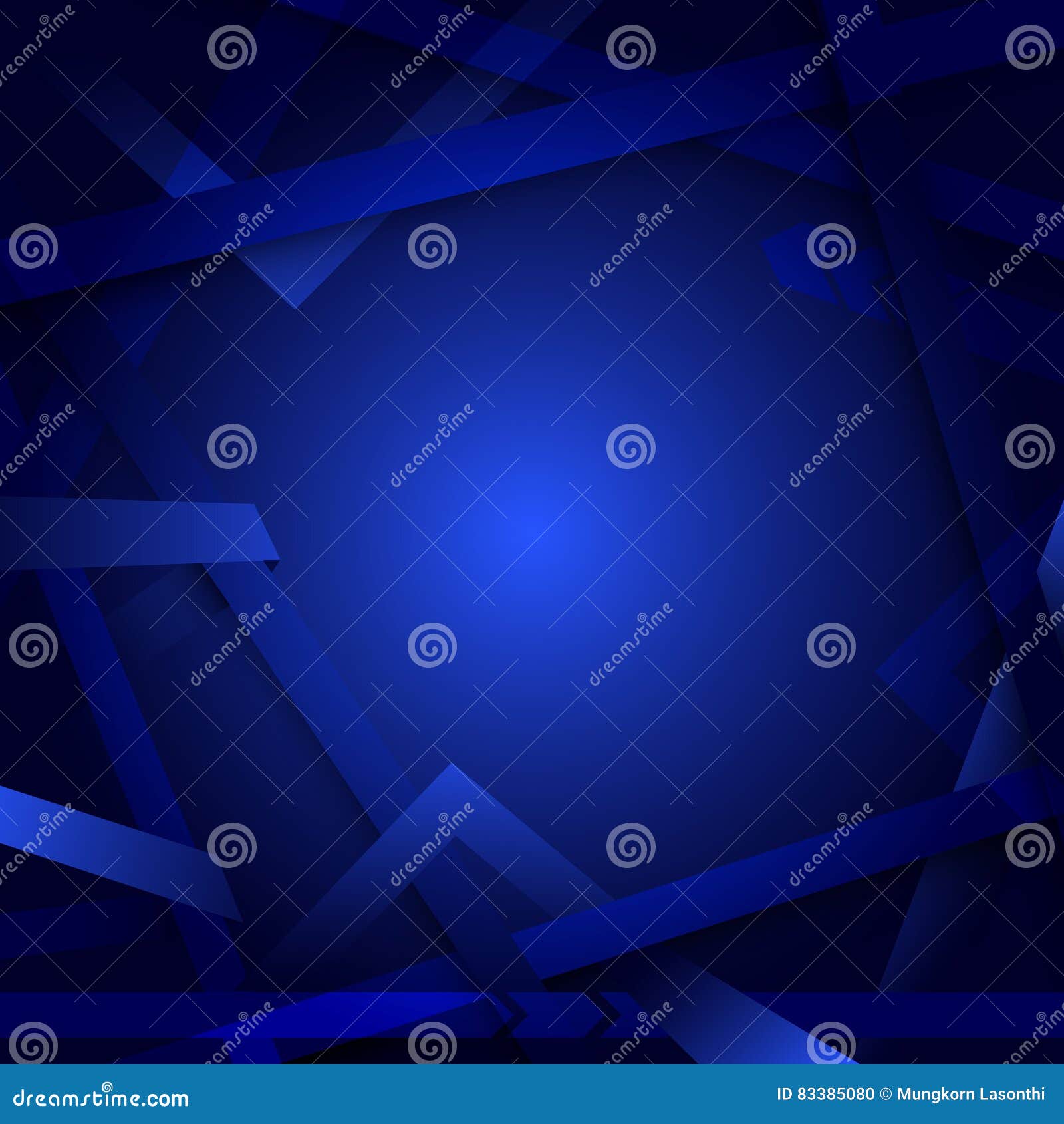 Abstract Lines Geometric Blue Background Stock Vector - Illustration of ...