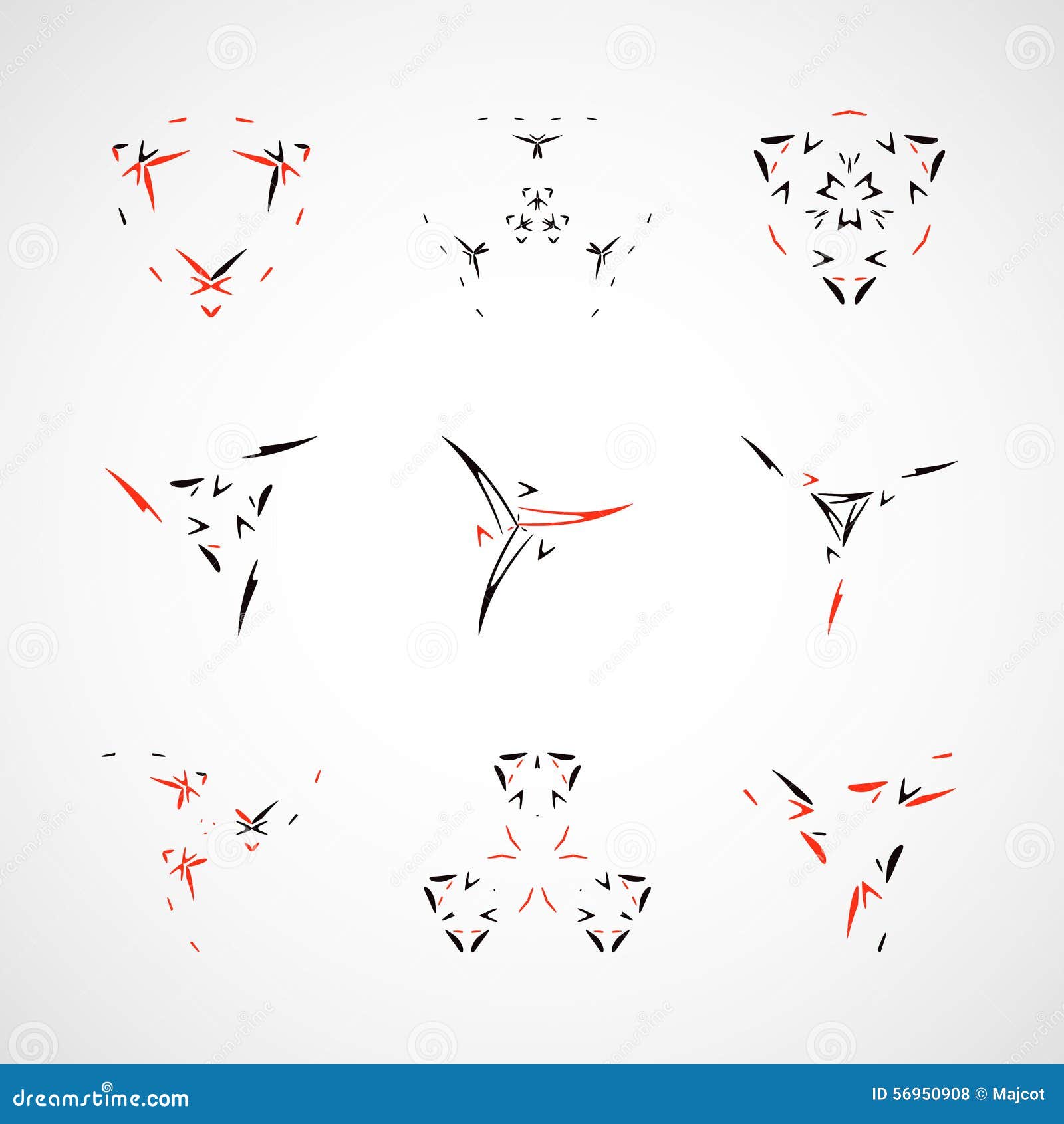 Abstract Lines Icons stock vector. Illustration of icon - 56950908