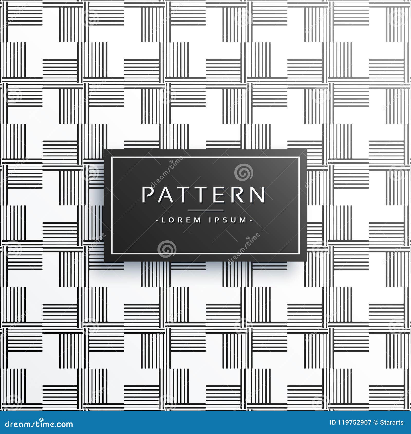 Abstract Lines Pattern Shape Background Stock Vector - Illustration of ...