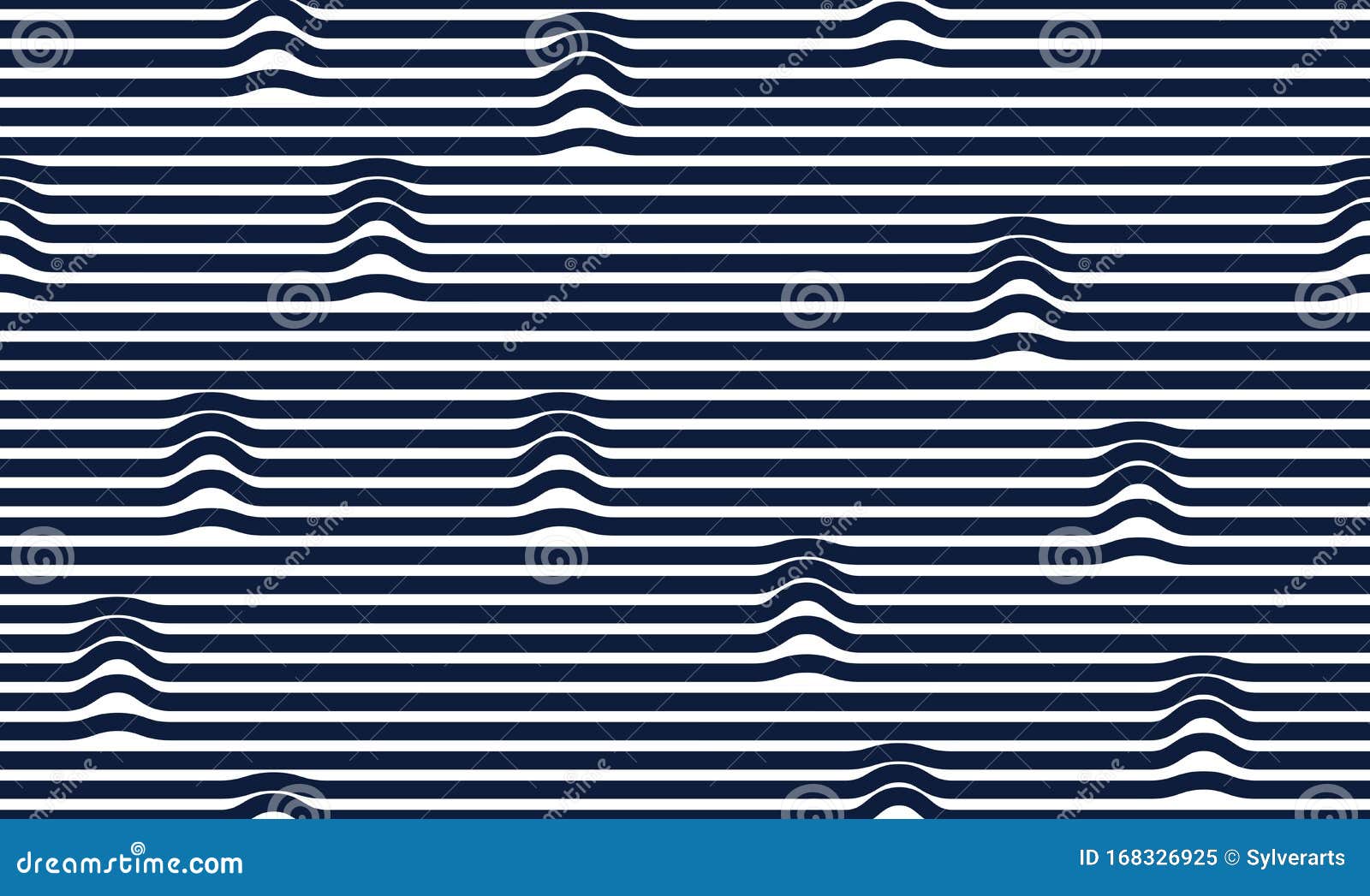Abstract Lines Seamless Pattern, Vector Background with Parallel ...