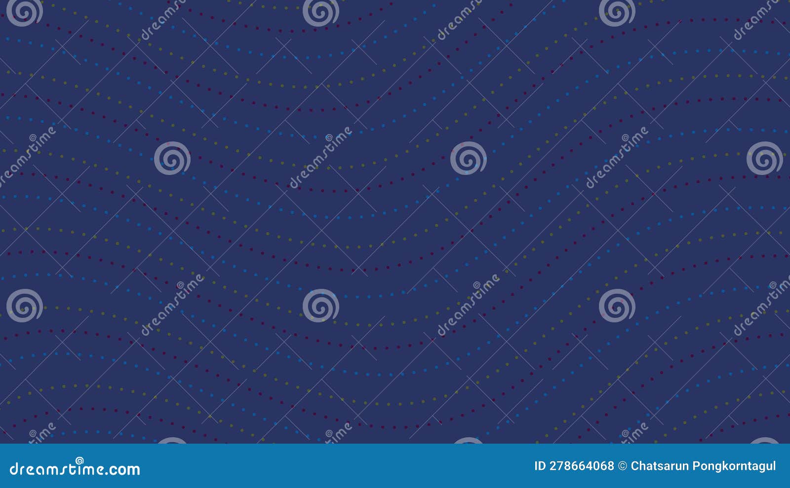 Abstract Lines Shape Pattern Elements on Blue Background Stock Vector ...