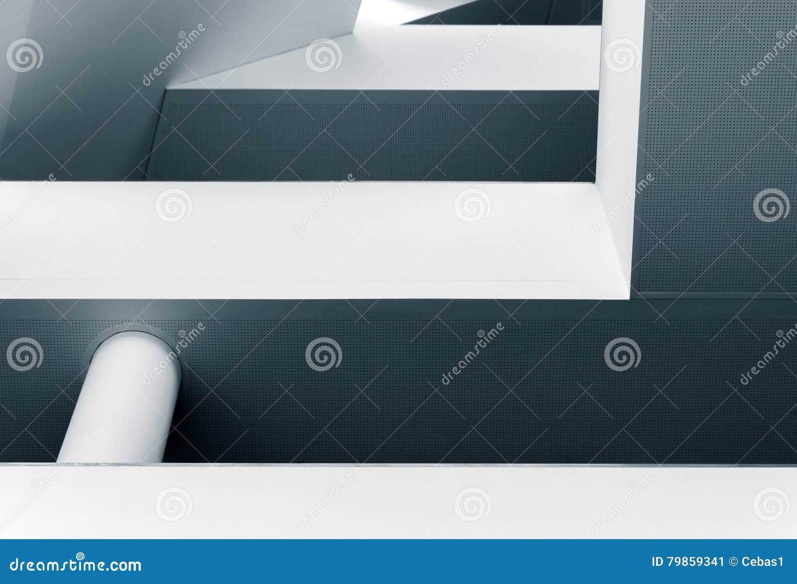 Abstract Lines and Shapes of Modern Architecture Stock Image - Image of ...