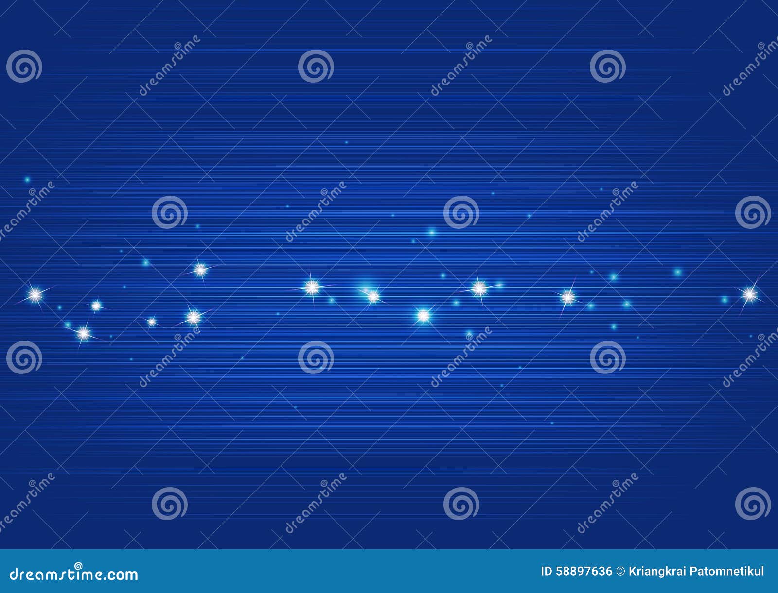 Abstract Lines with Shiny Blue Background Stock Vector - Illustration ...