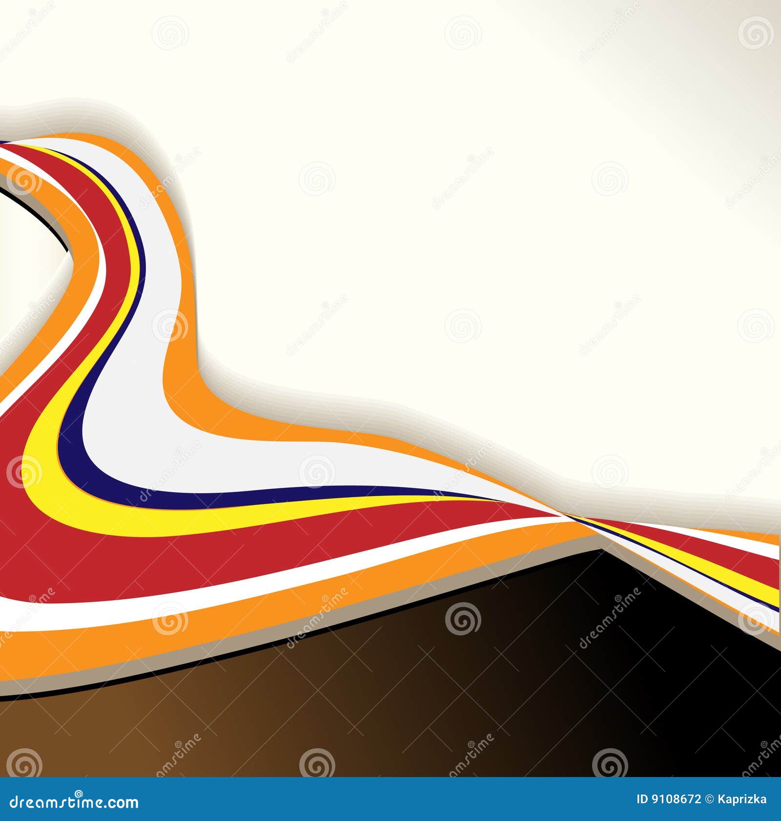 Abstract lines template stock vector. Illustration of space - 9108672