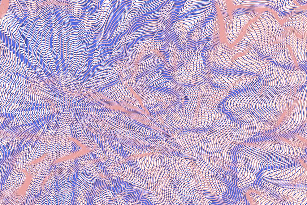 Abstract Lines Wave Illustrations Background. Creative, Template, Messy ...