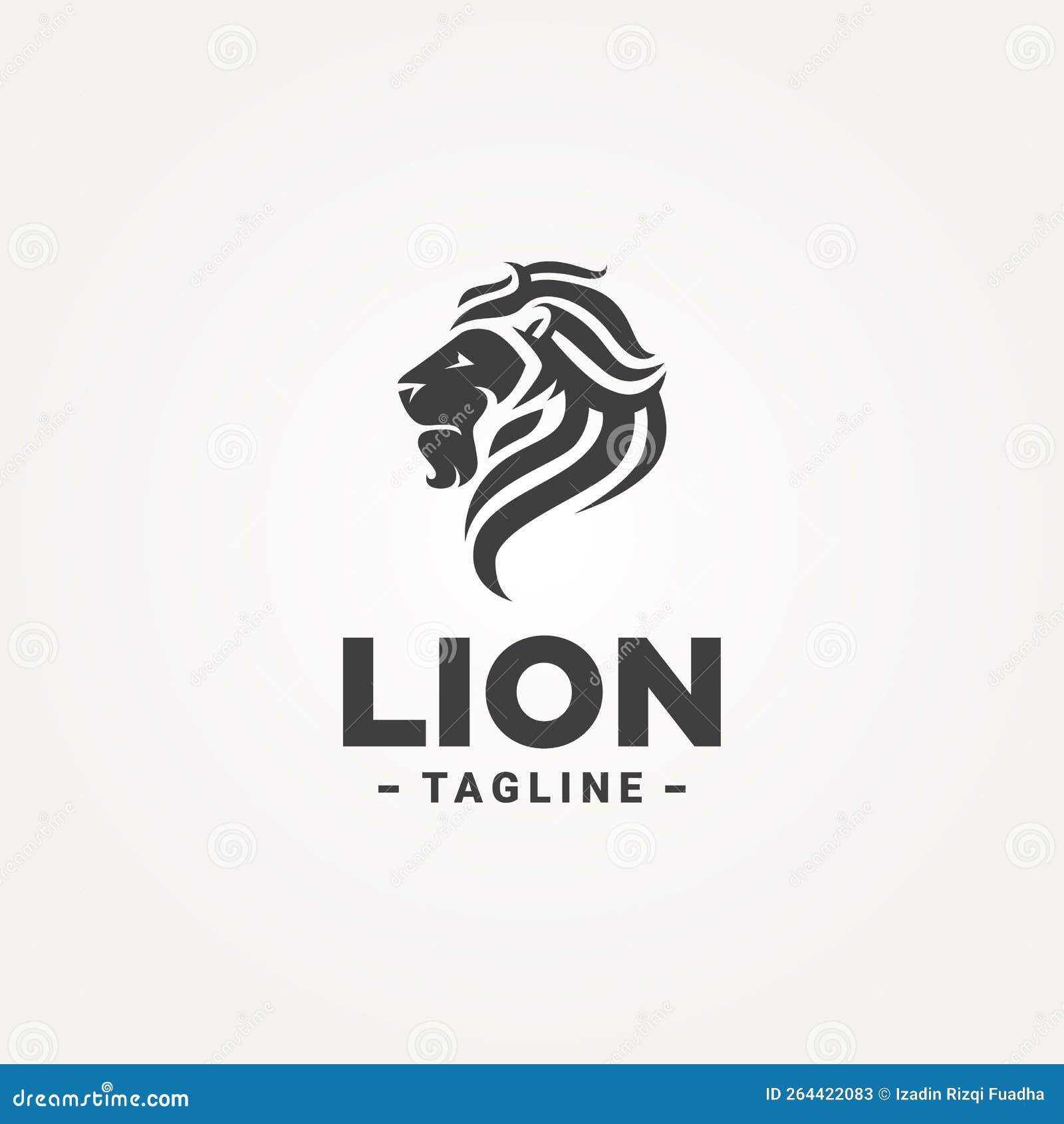 Abstract Lion Head Icon Label Logo Template Vector Illustration Design ...