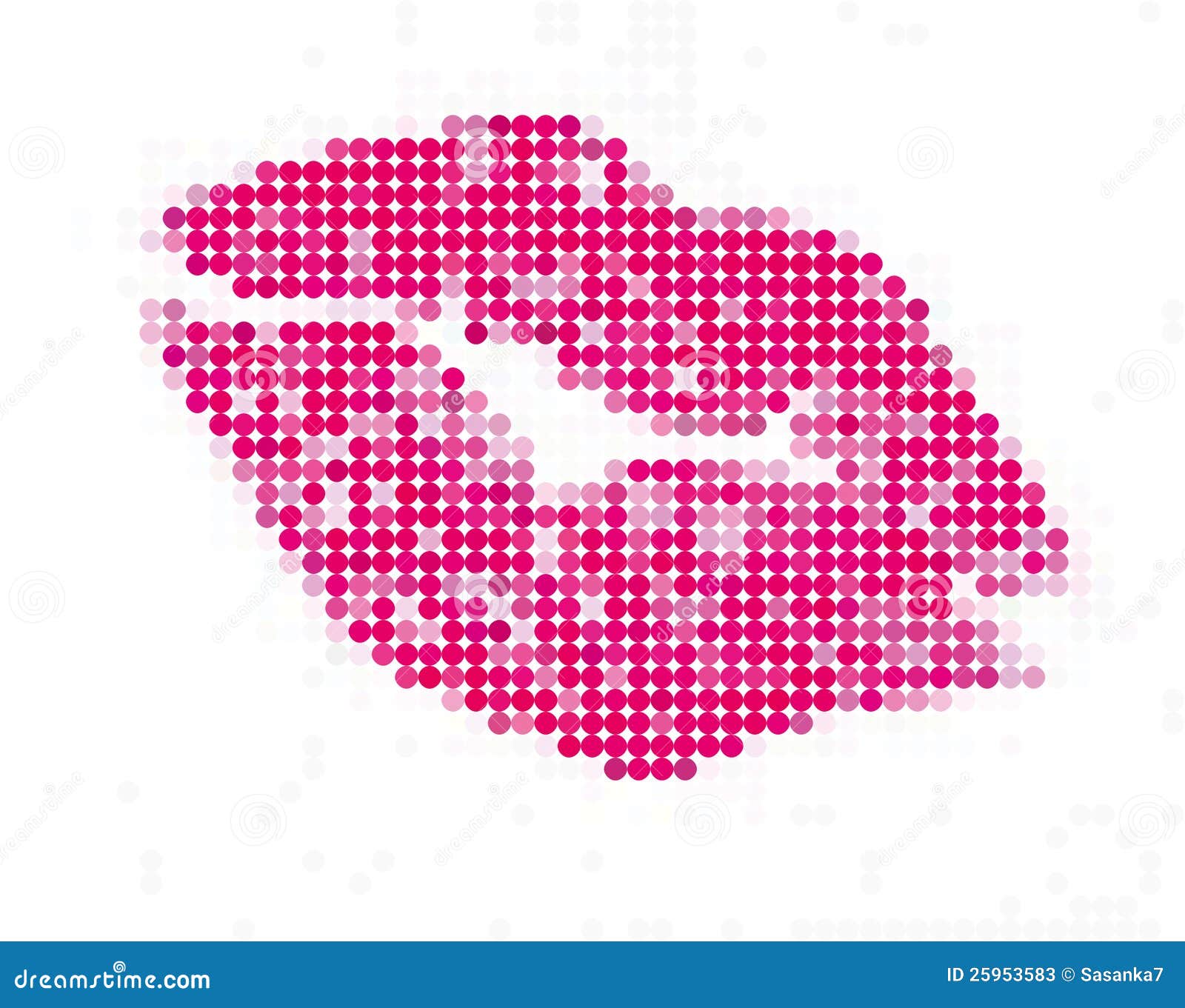 Abstract lips stock illustration. Illustration of creative - 25953583