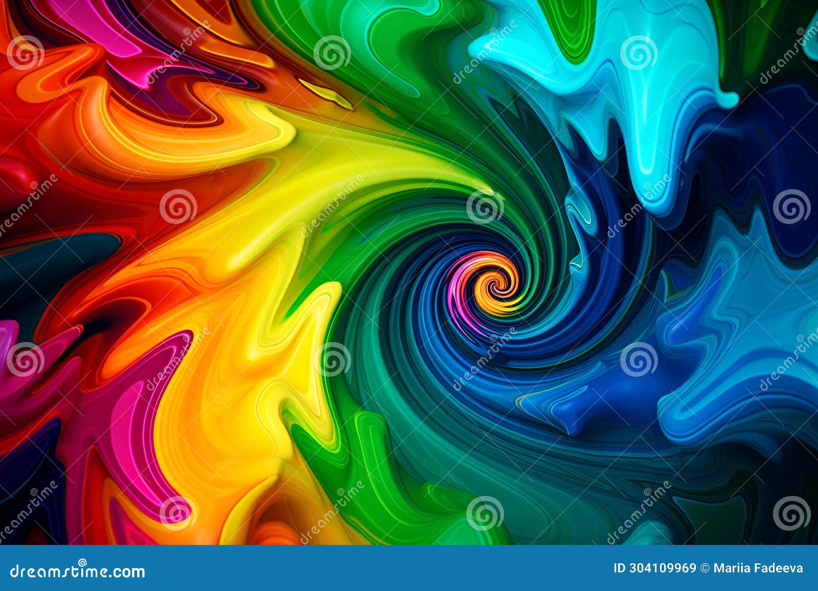 Abstract Liquid Background, Bright and Rich Colors. Stock Image - Image ...