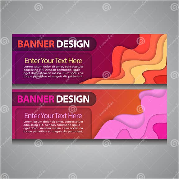Abstract Liquid Banner Template, Advertising, Footer, Modern Layout Web ...
