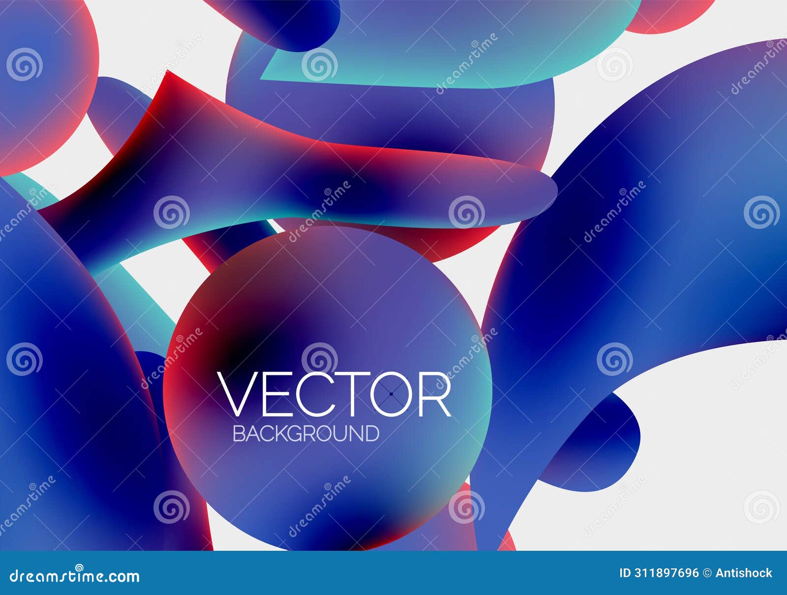 Abstract Liquid Bubble Background. Liquid Gradients Stock Vector - Illustration of drop ...
