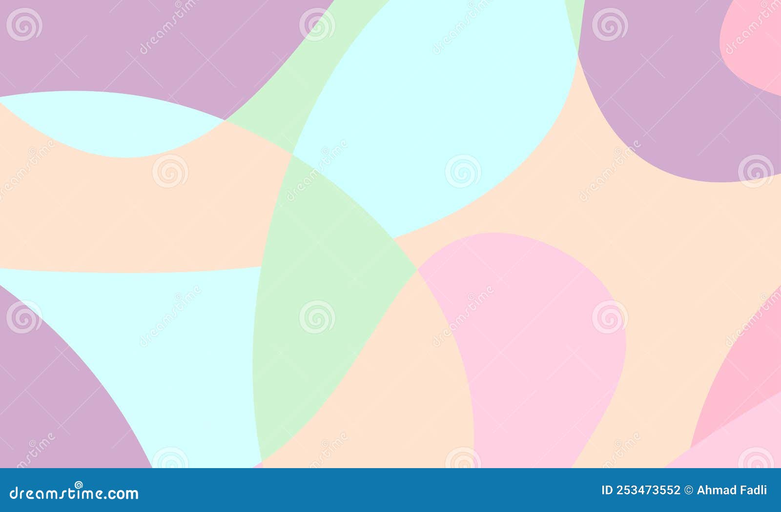 Abstract Liquid and Curvy Geometric Background for Banner Stock Vector ...