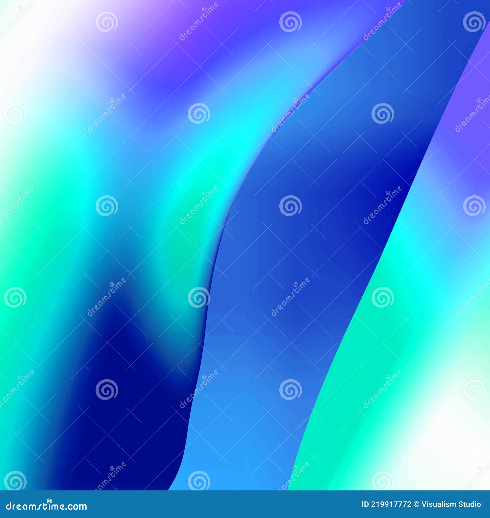 Abstract Liquid Dark Blue and Purple Gradient Geometric Fluid Shapes ...