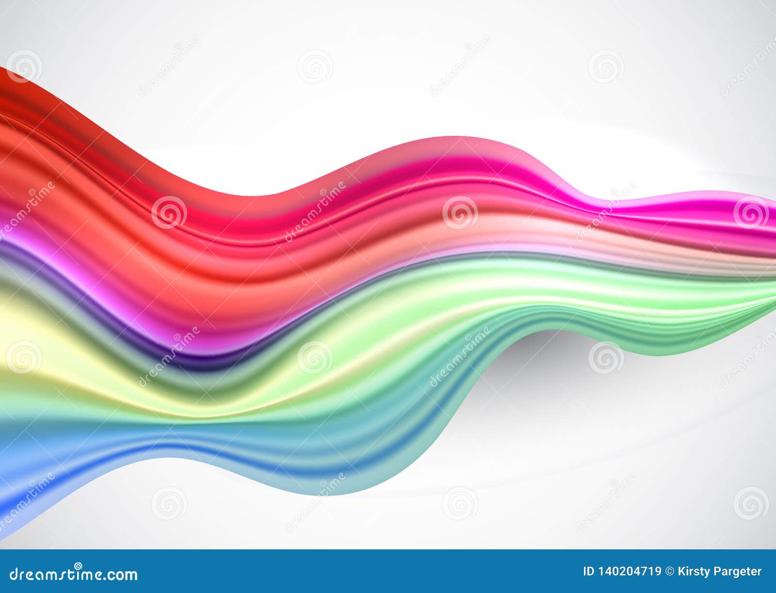 Abstract Liquid Flow Background Stock Vector - Illustration of flowing ...
