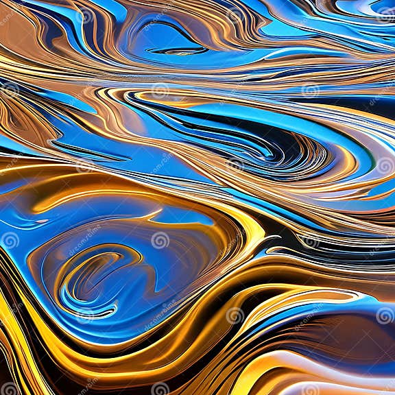 1526 Abstract Liquid Forms: a Visually Captivating Background Featuring ...