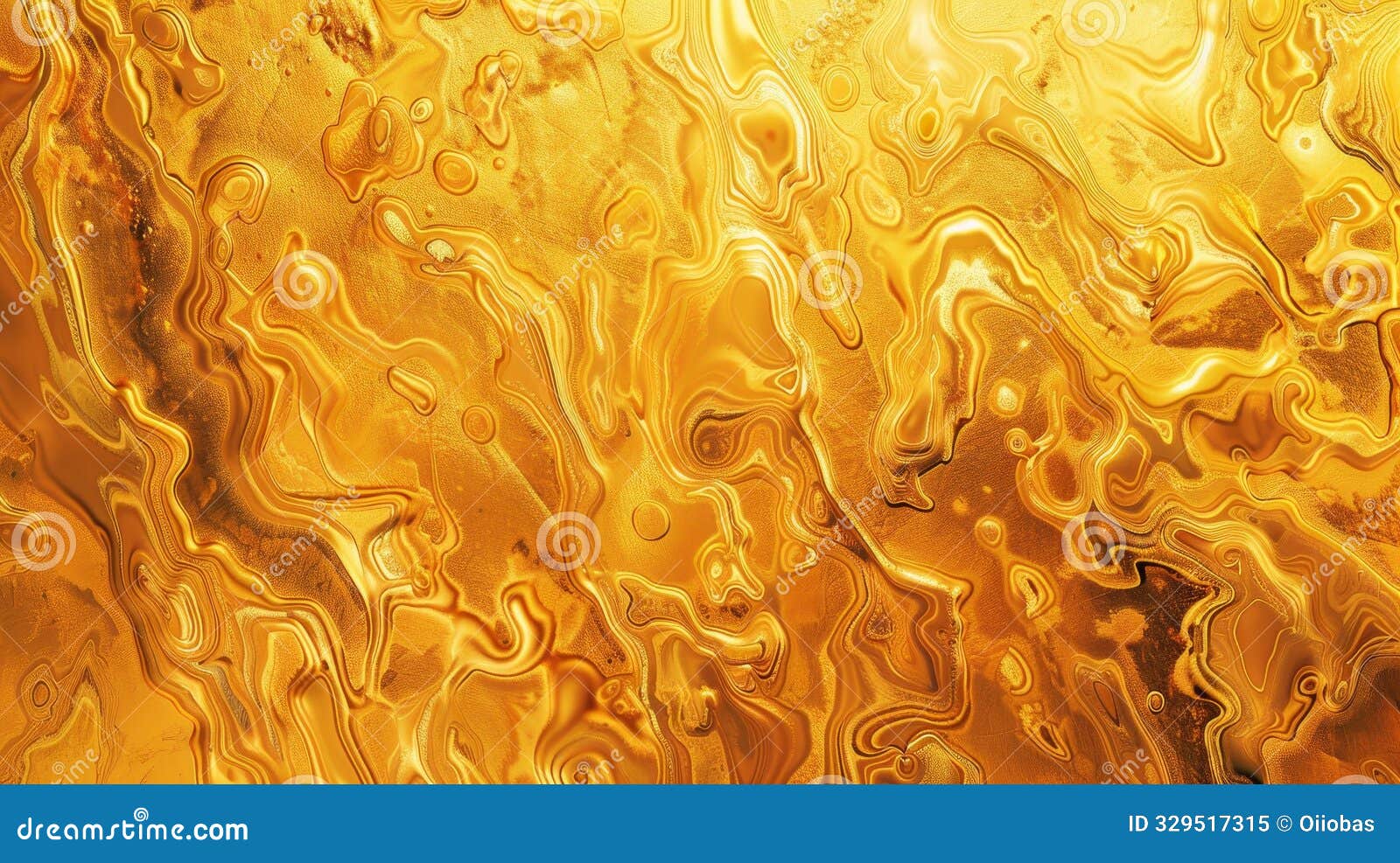 Abstract Liquid Gold Texture Background Stock Illustration ...