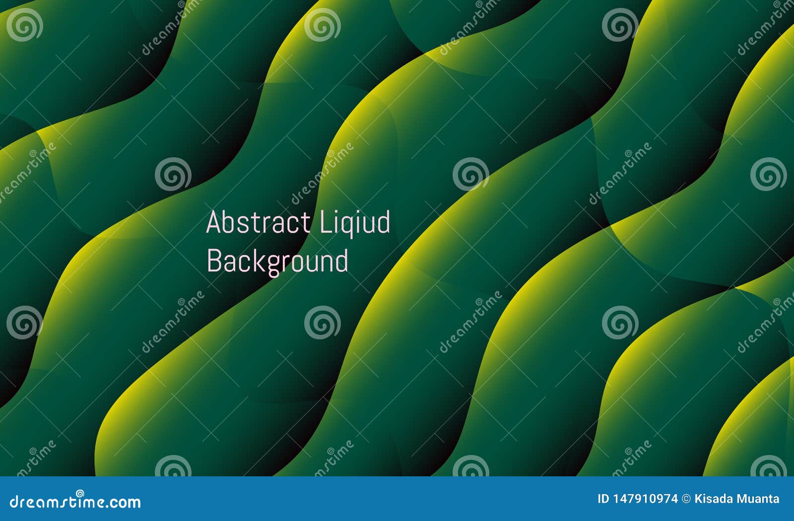 Abstract Liquid Gradient Wave. Colorful Beautiful Background Design ...