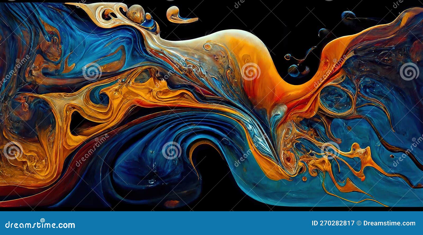 Abstract liquid graphics stock image. Image of modern - 270282817