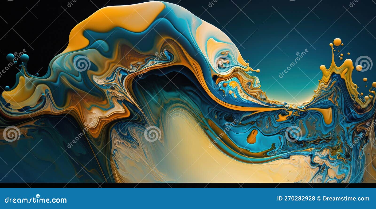Abstract liquid graphics stock photo. Image of design - 270282928