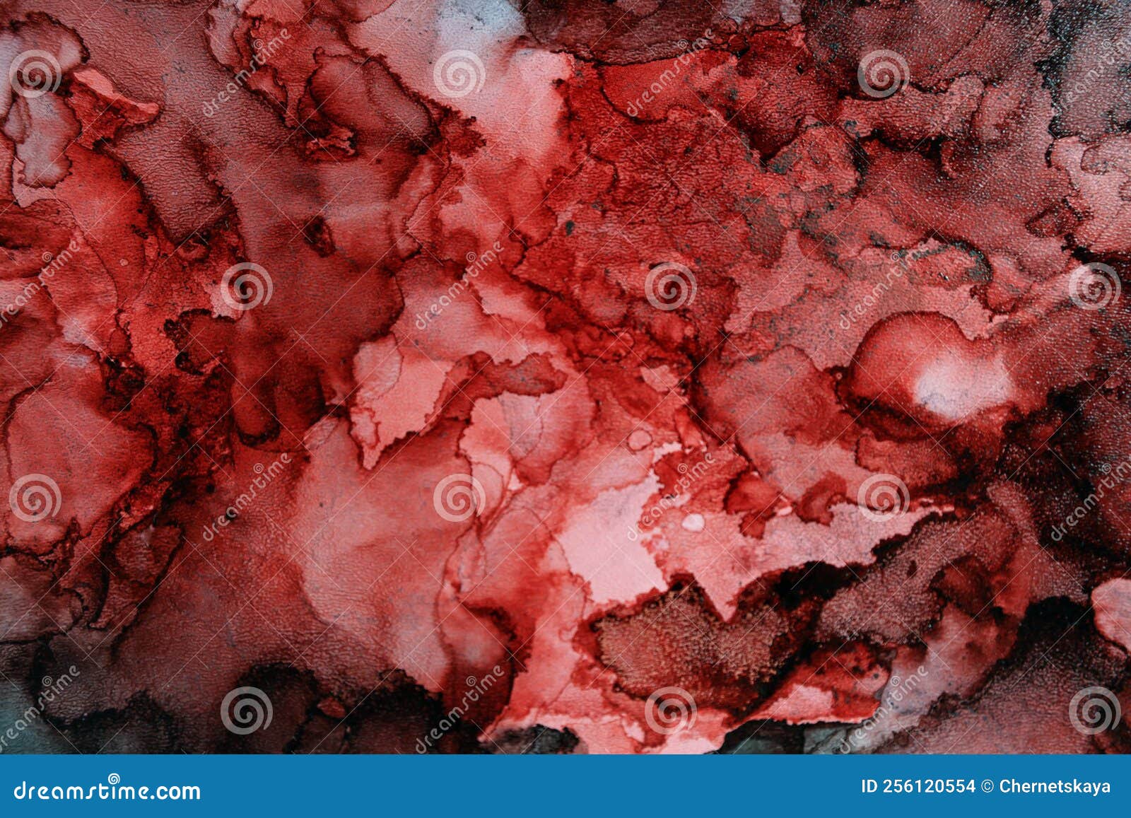 Abstract Liquid Ink Art Painting As Background, Top View Stock Photo ...