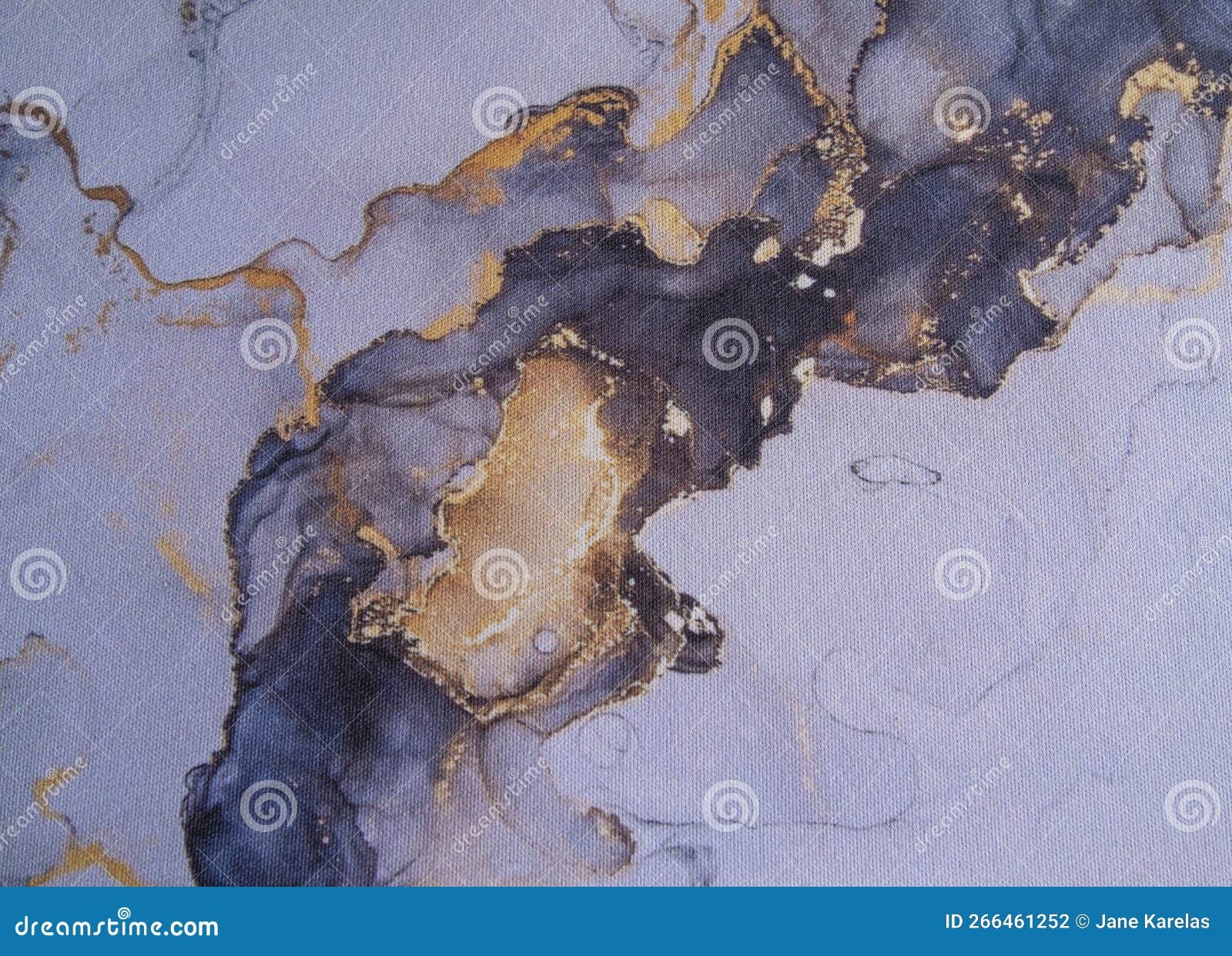 Abstract Liquid Ink Flowing Design on Textile Texture Stock Photo ...