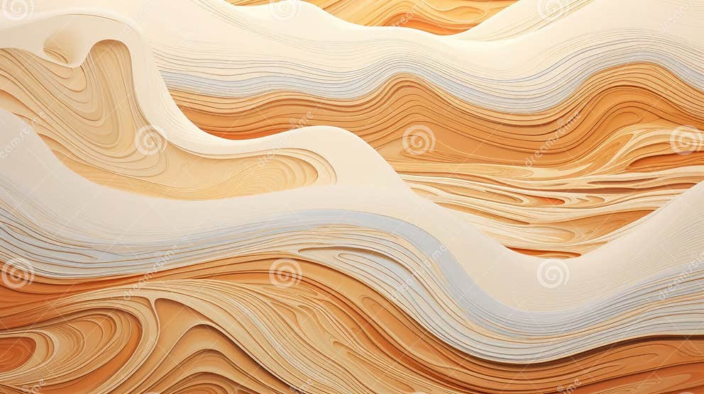 Abstract Liquid Light Emulsion in Desertwave Texture, Pale Illusions ...