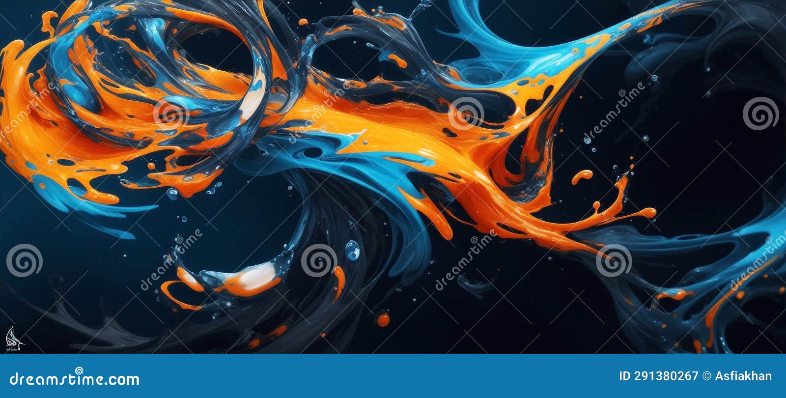 Abstract Liquid Light Motion Flow Wallpaper Background Stock ...