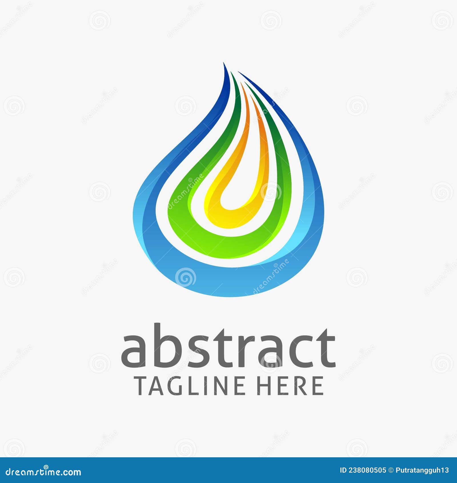 Abstract Liquid Logo Design Stock Vector - Illustration of identity ...