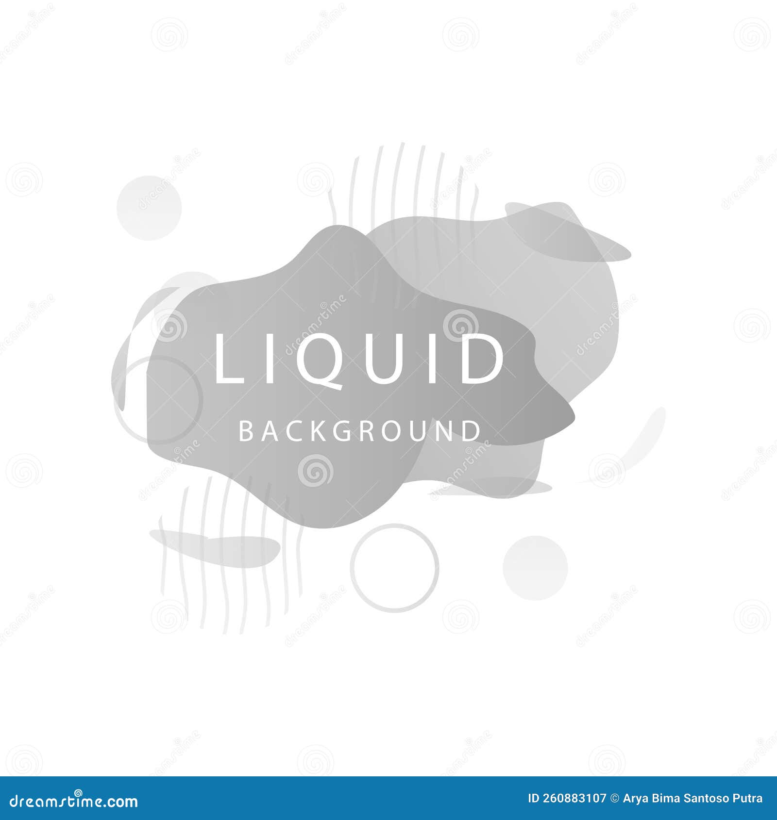 Abstract Liquid Logo Shape. Water Paint Design, Abstract Modern Element ...