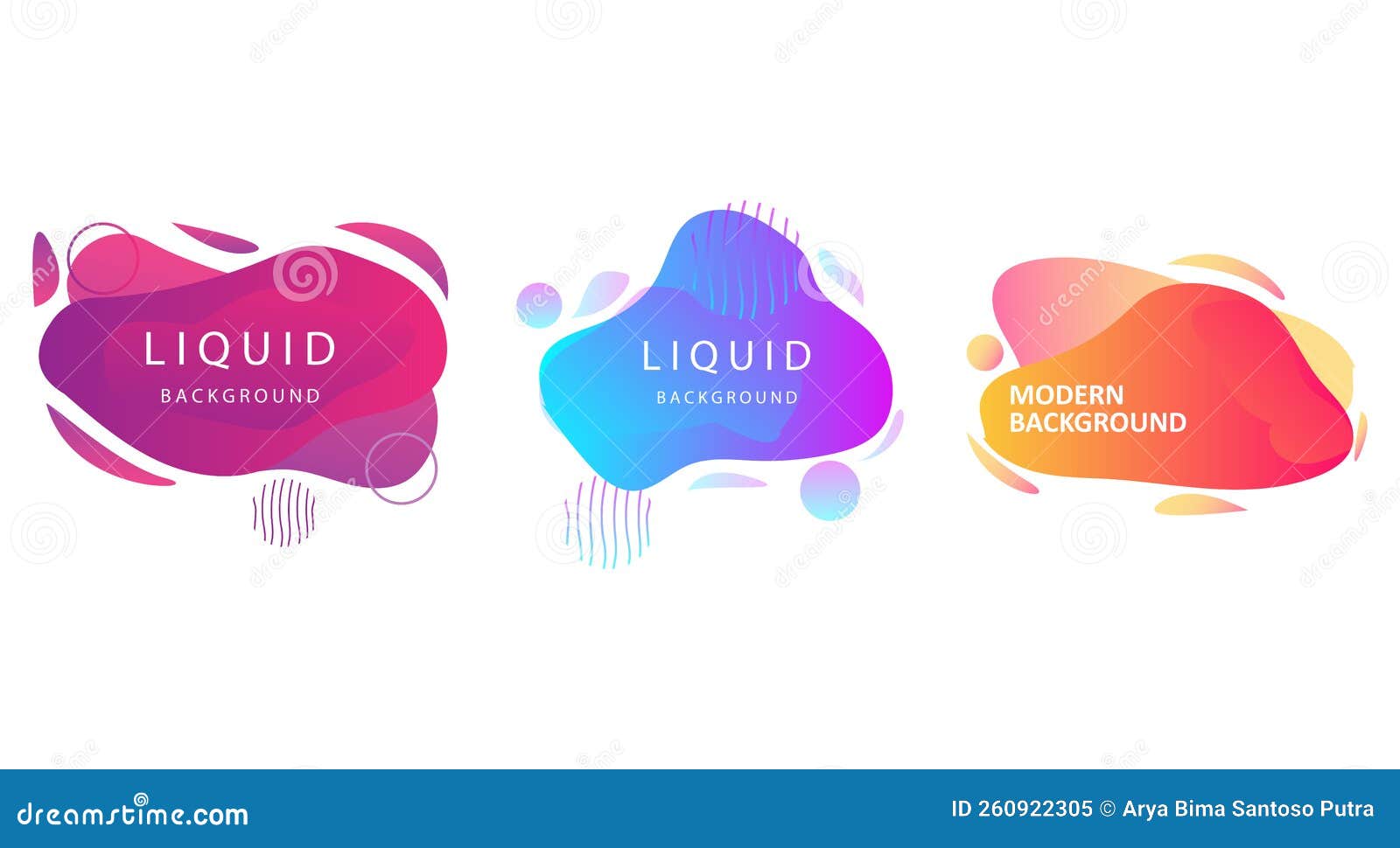 Abstract Liquid Logo Shape. Water Paint Design, Abstract Modern Element ...