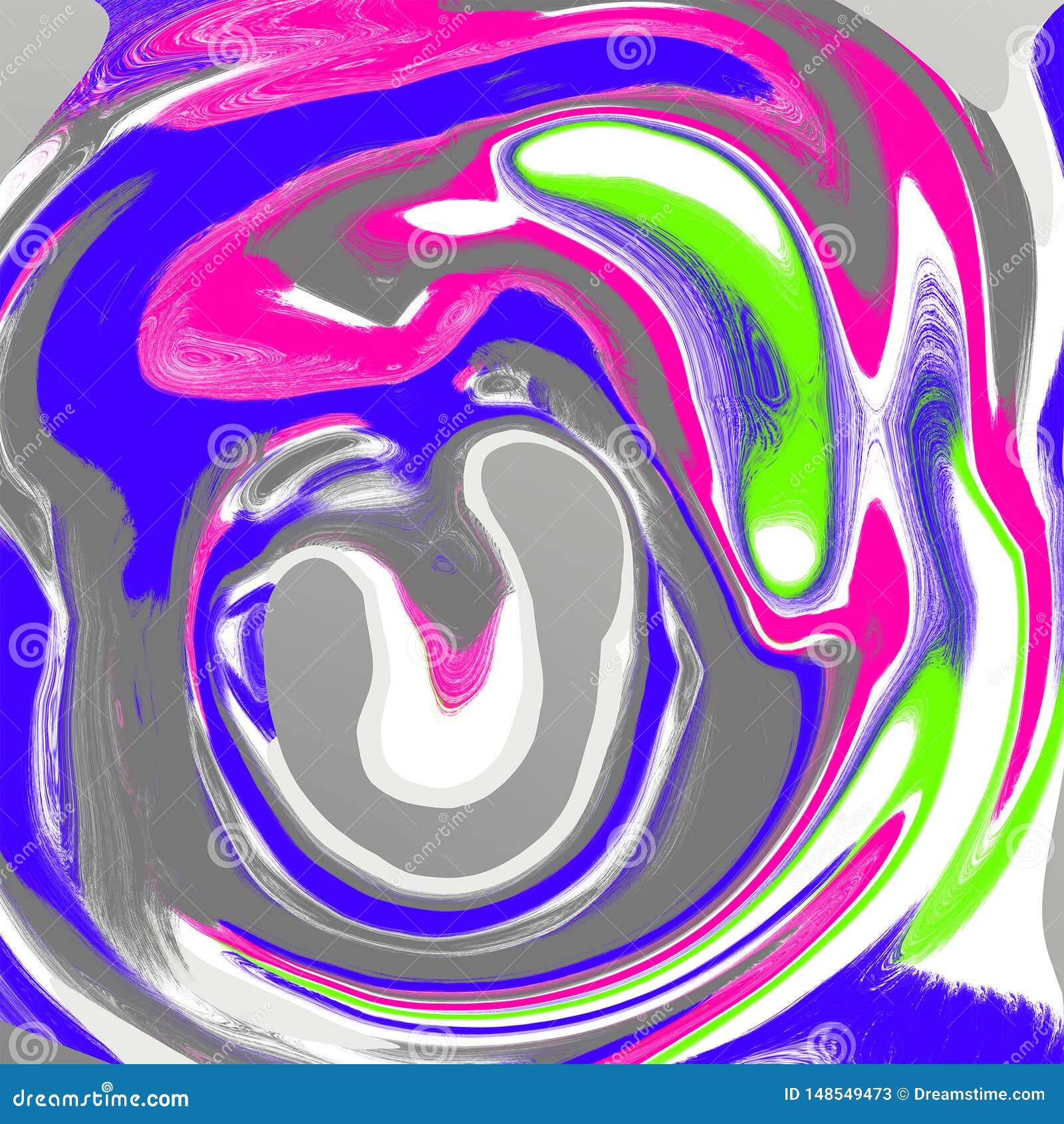 Abstract Liquid Marble Cool Background Stock Illustration ...