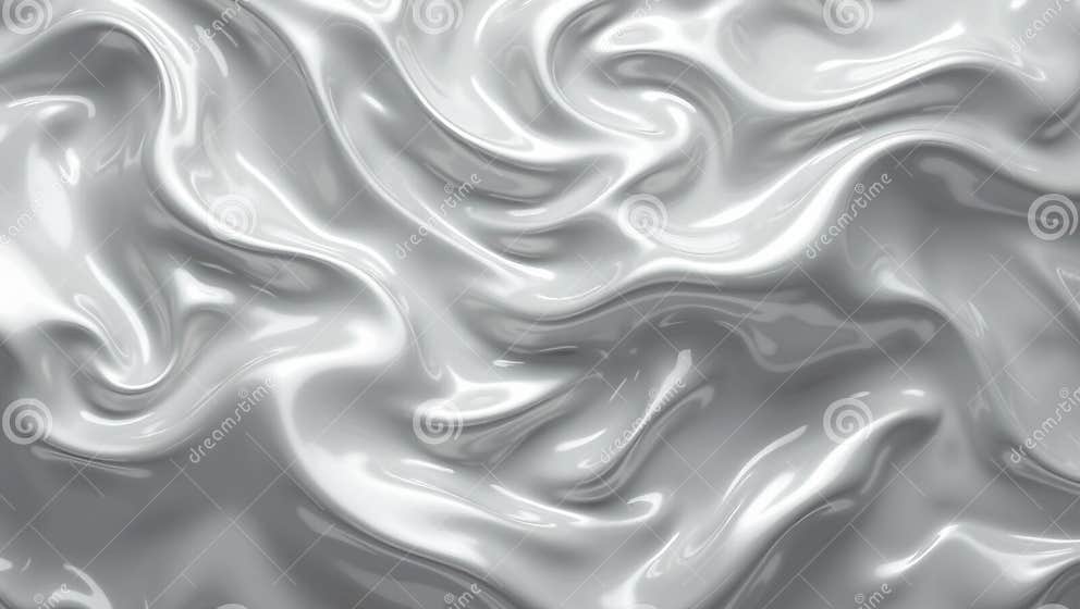 Abstract Liquid Mercury Texture in Silver Tones with Dynamic ...