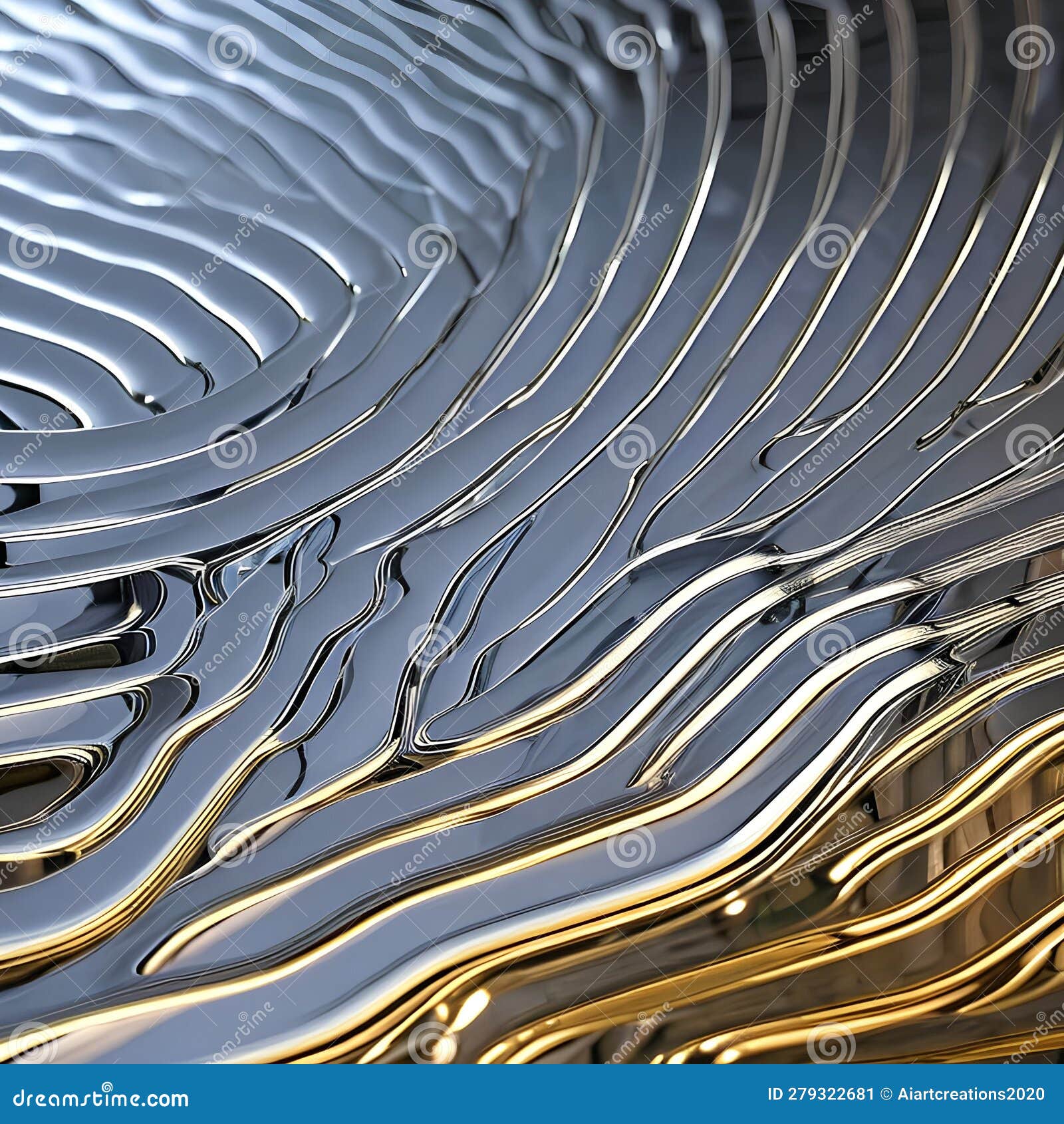 1304 Abstract Liquid Metal: a Dynamic and Futuristic Background ...