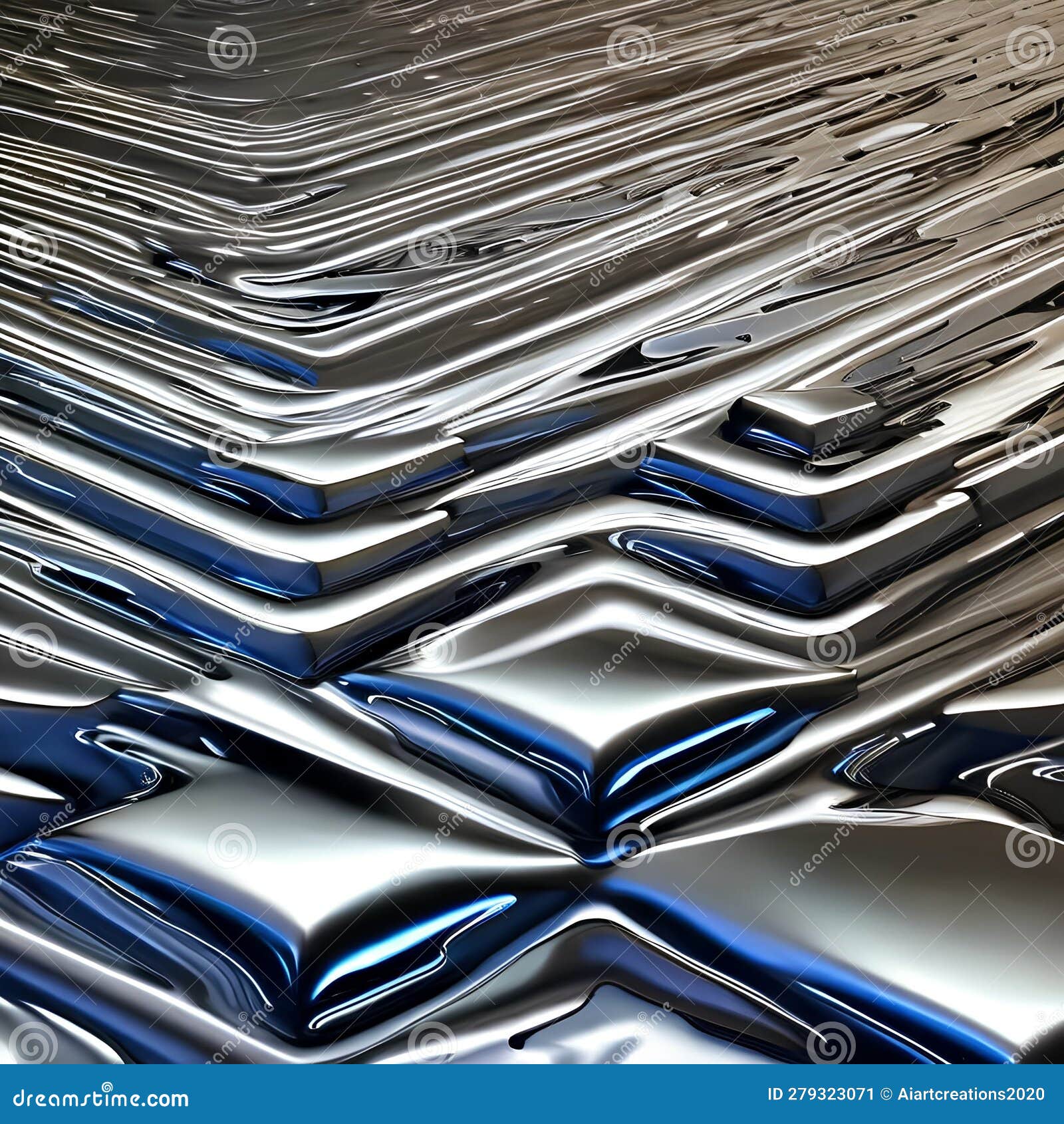 1304 Abstract Liquid Metal: a Dynamic and Futuristic Background ...