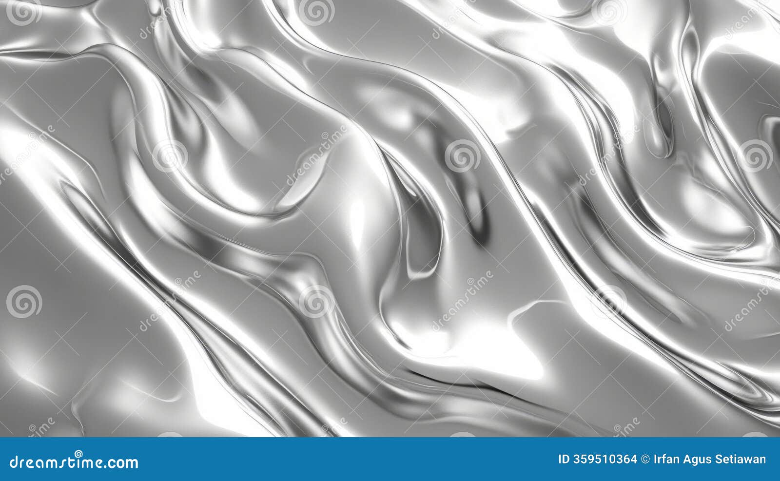 Abstract Liquid Metal Texture Background Stock Illustration ...