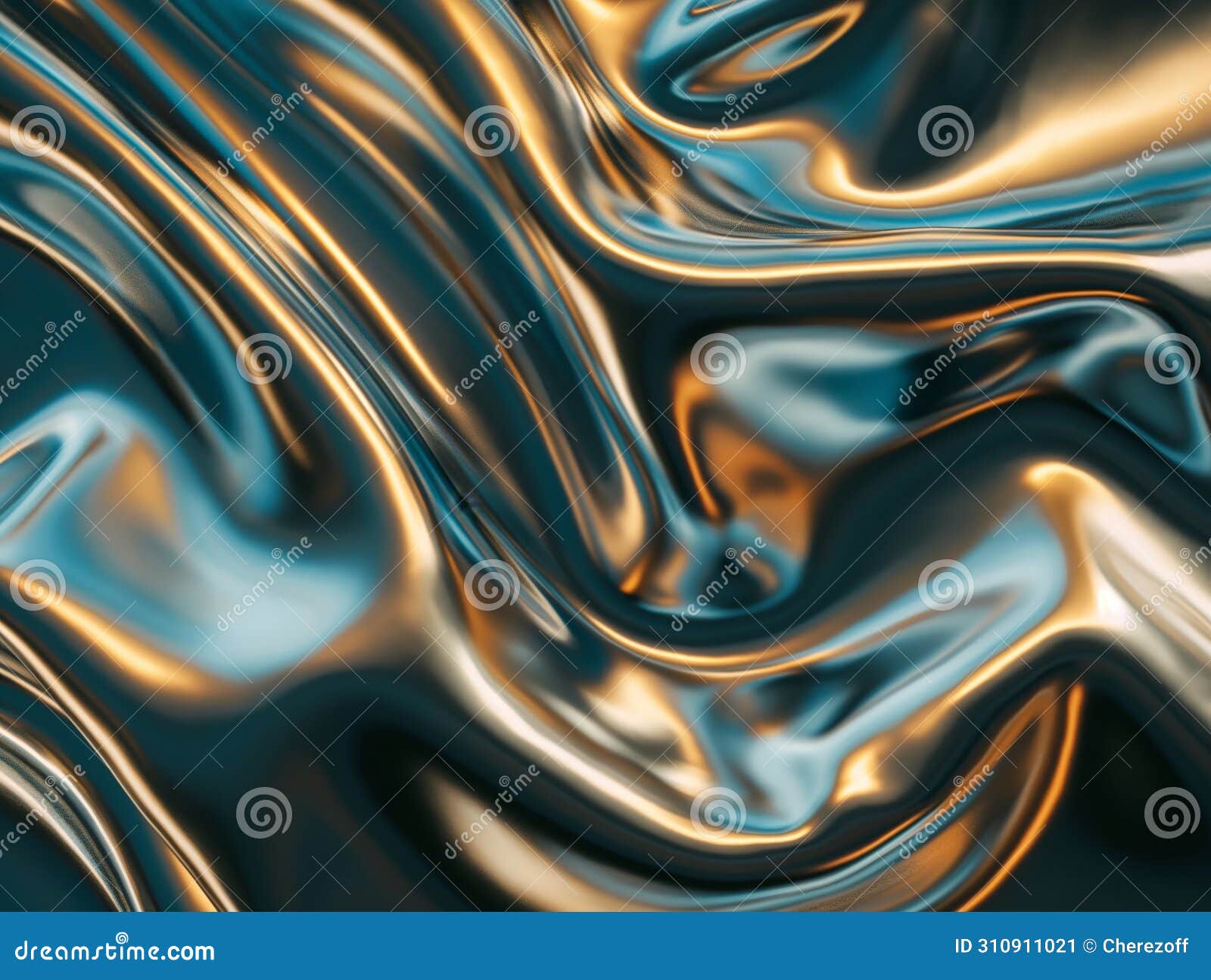 Abstract Liquid Metal Texture Stock Image - Image of contemporary ...