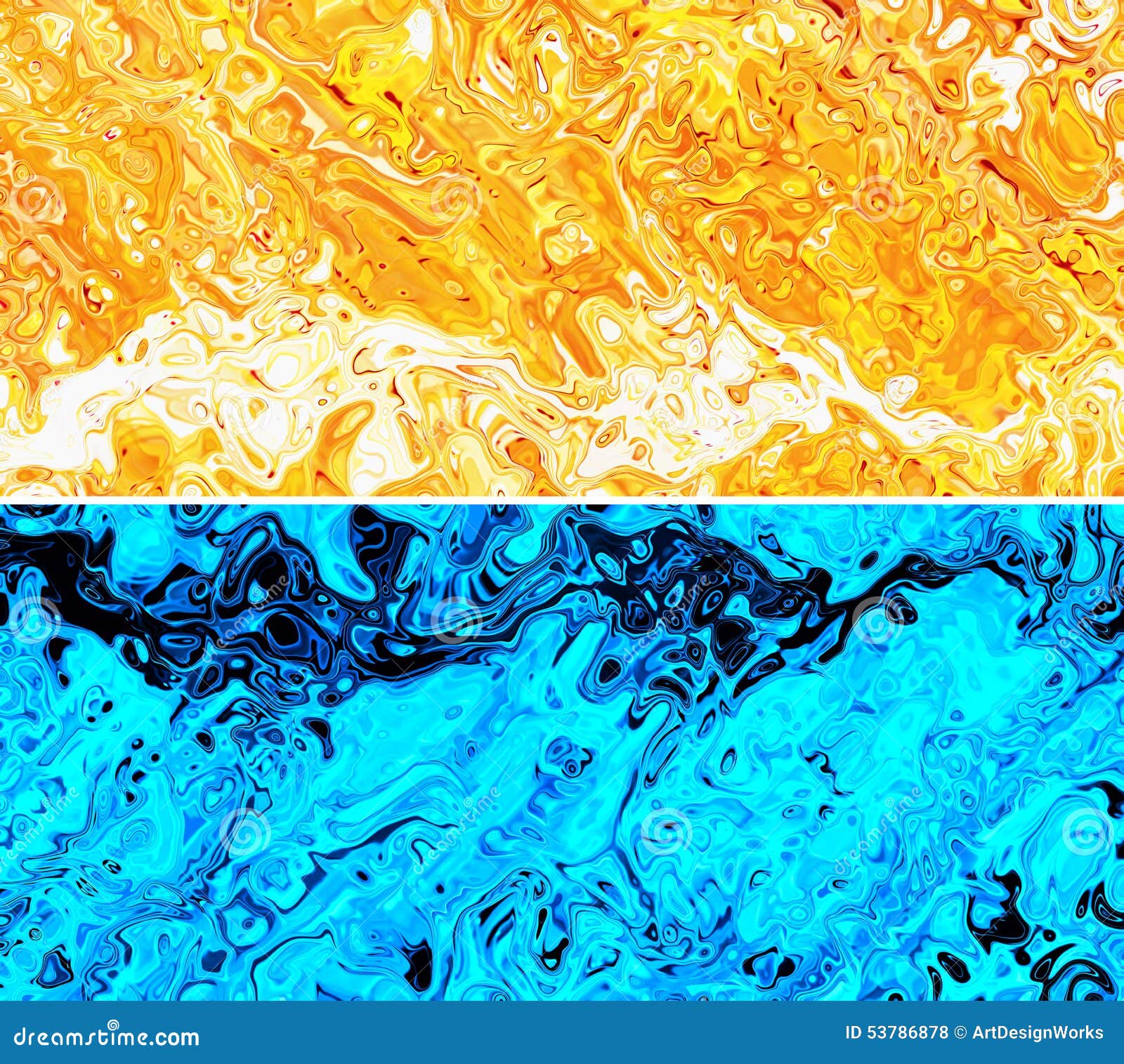 Abstract Liquid Paint Background Stock Illustration - Illustration of ...