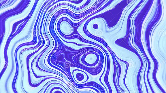 Abstract Liquid Patterns, Flowing Fluid Shapes. Motion. Flowing Liquid ...