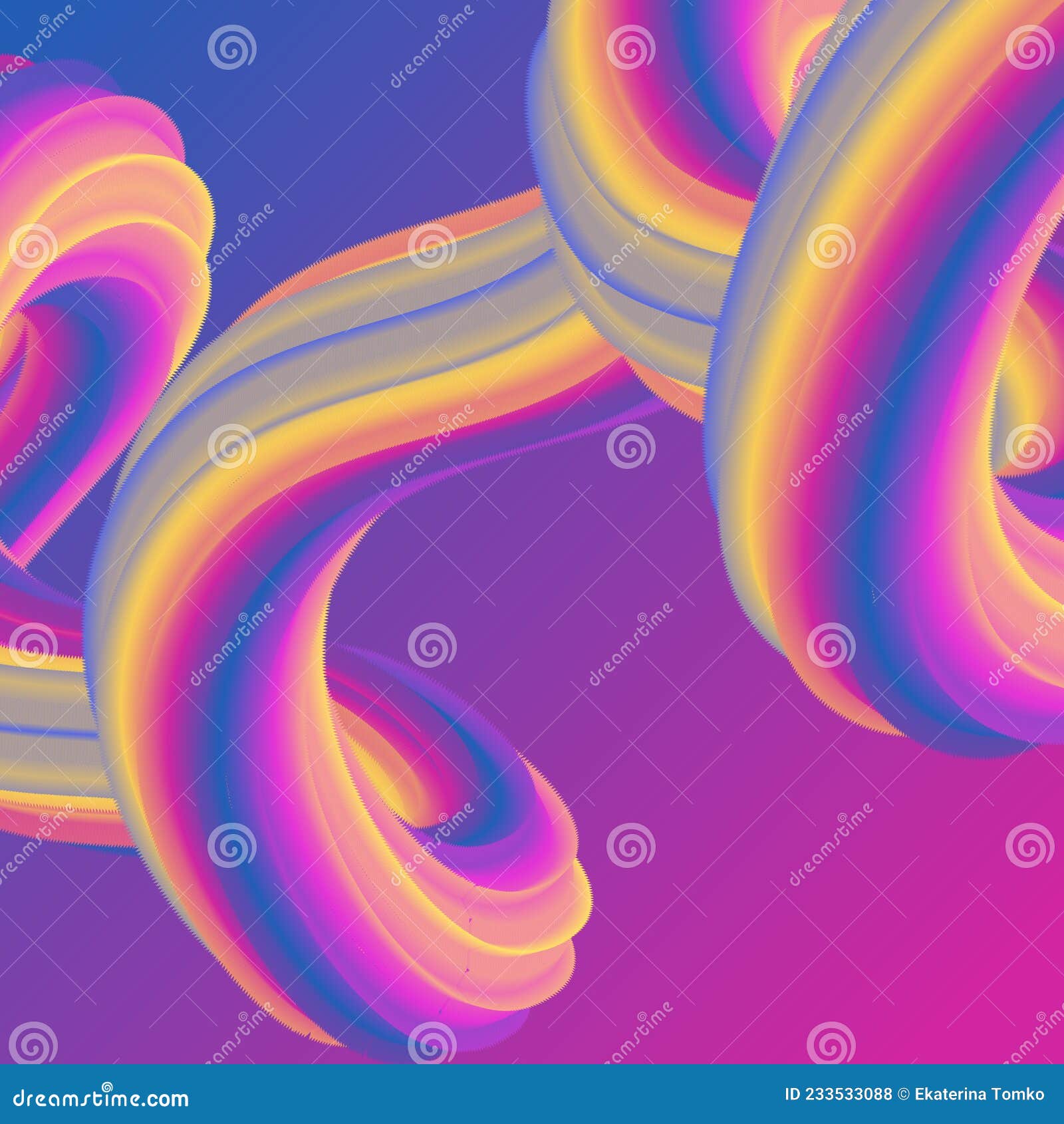 Abstract Liquid Red Wave. Template for Presentation, Advertising. Eps ...